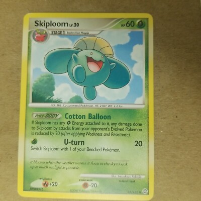 SKIPLOOM 65/132 - Secret Wonders - Uncommon - Pokemon Card - NM/M | eBay