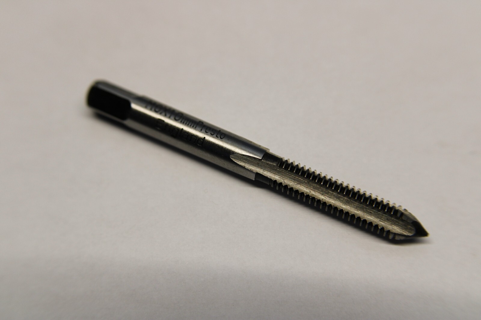 Presto M6 x 1 Tap plug tap Bottoming tap M6 ISO 529-P0 Bright finish ...