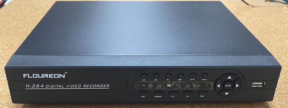 [NEW] Floureon CCTV 4-Camera Kit with H.264 4-Channel Digital Video ...