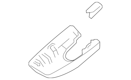 Forward Recognition Camera Cover Toyota RAV4 2019-2022 Genuine Part OEM ...