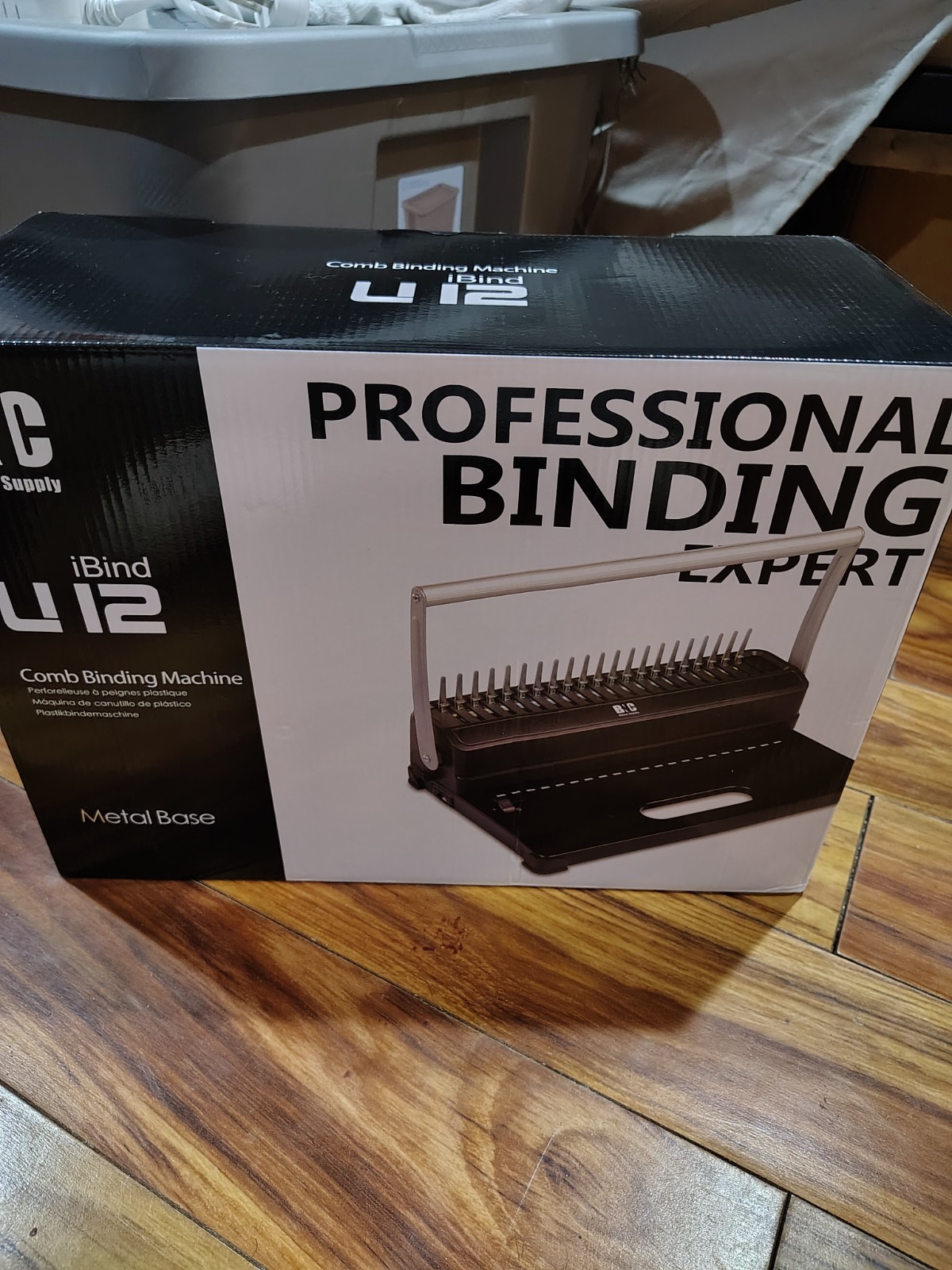 iBind U12 Comb Binding Machine 450 Sheet Binding 12 Sheet Punching ...