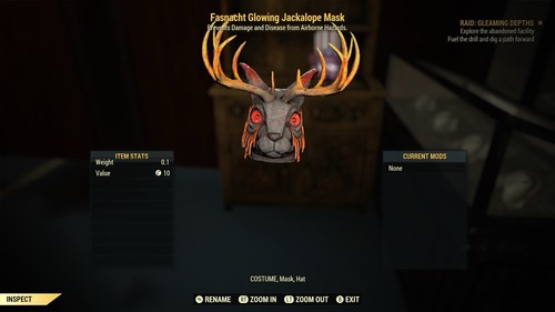 Glowing Jackalope Mask Xbox | eBay