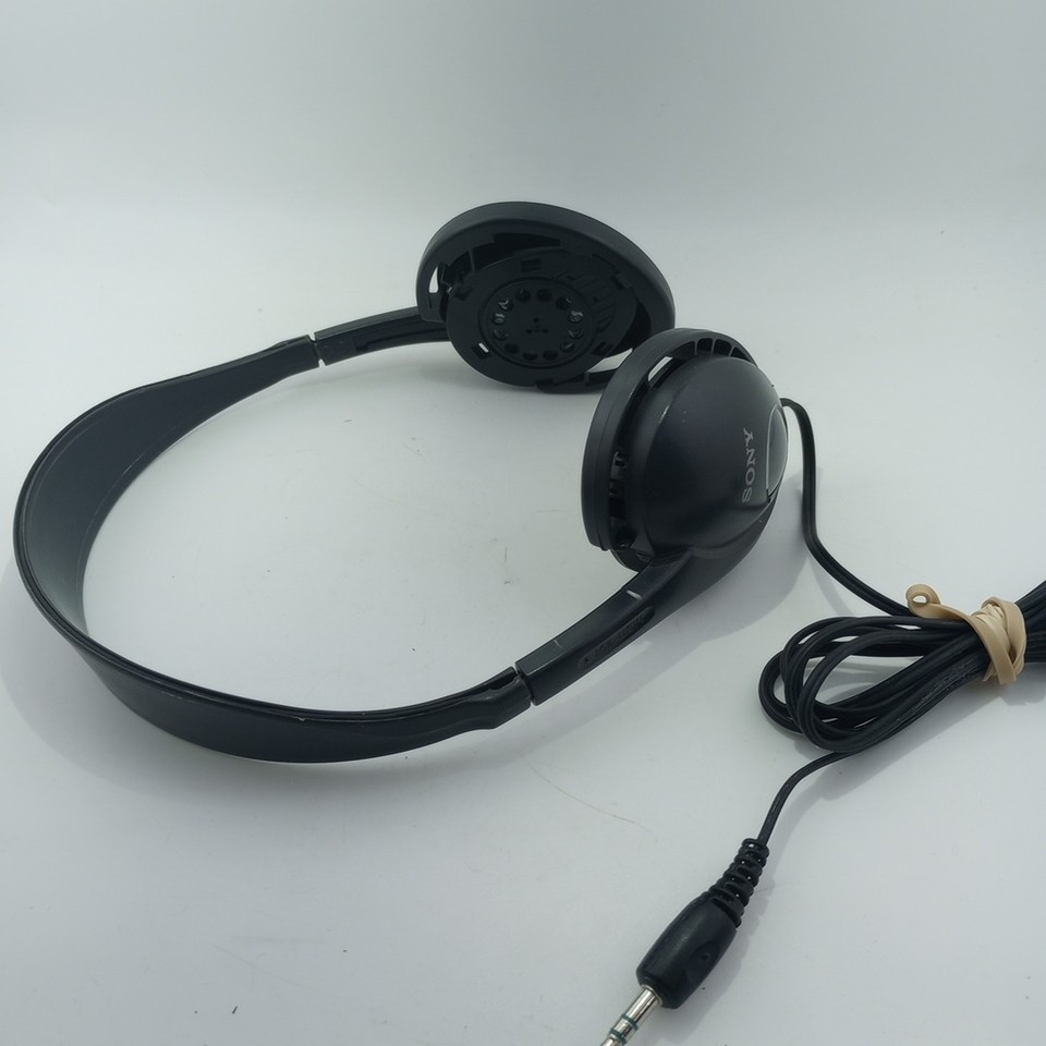 #B) SONY MDR-201 Overhead Headphones Tested Needs Foam Pads | eBay
