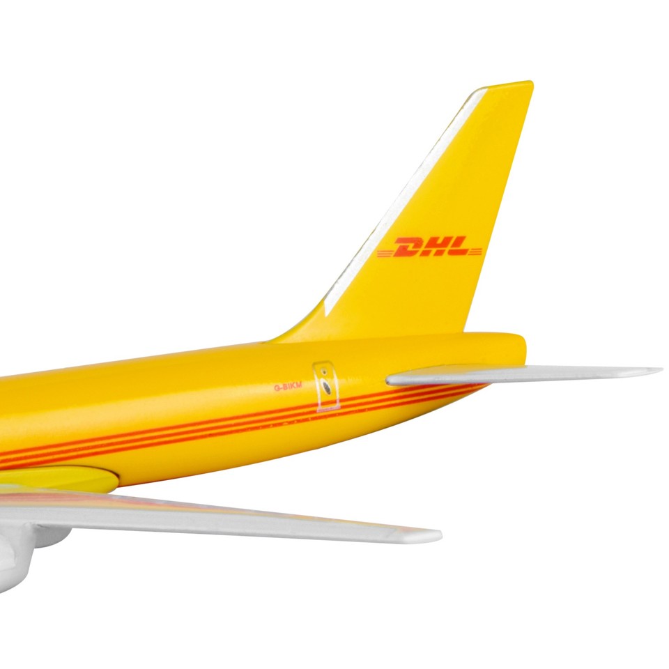 1/400 16cm DHL B757 Cargo Transportation Airplane Model Diecast Plane ...