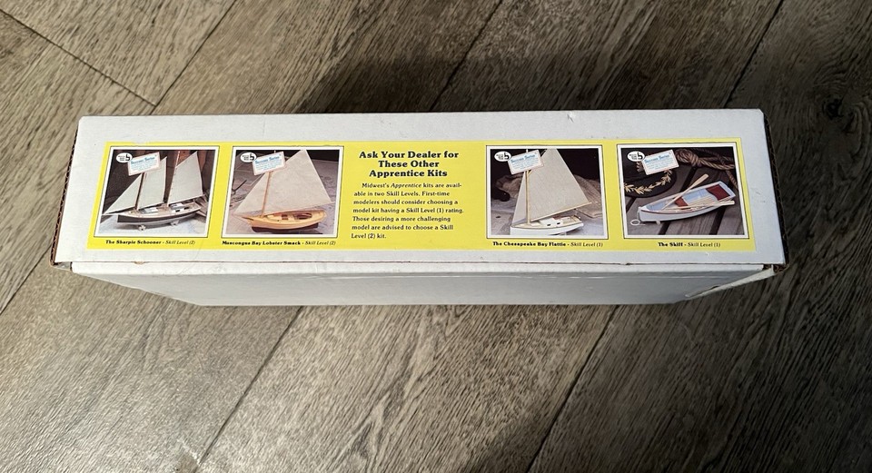 Muscongus Bay Lobster Smack Ship Model Kit #951 By Midwest Products ...