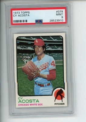 1973 Topps Cy Acosta #379 Chicago White Sox PSA 9 MINT | eBay