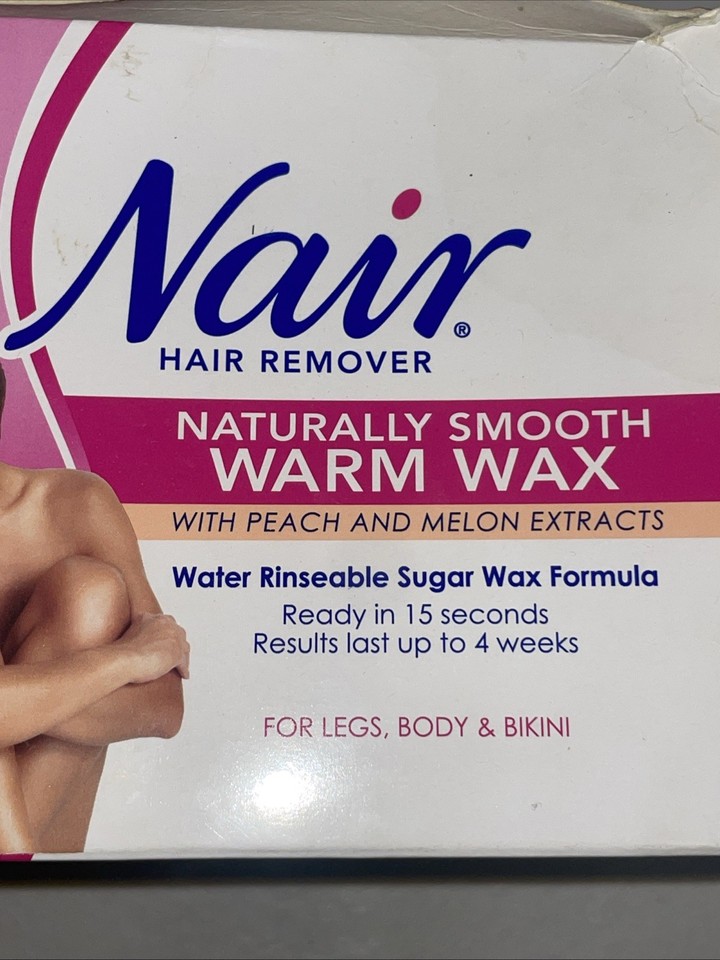 Nair Hair Remover Warm Wax Microwaveable 7.7oz | eBay