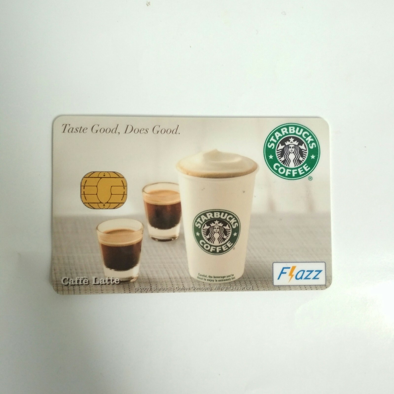 Starbucks Coffee Indonesia Cafe Latte Flazz Card 2009 Rare | eBay