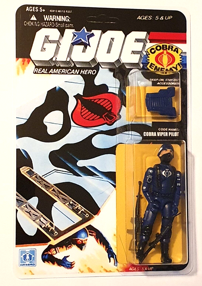 REPRO MICKEY MOUSE SYMBOL GI JOE CUSTOM 83 VIPER PILOT MOC Action ...