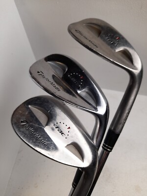 Taylormade RAC 52, 56 and 60 degree wedge set. New Grips | eBay