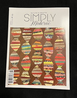 QUILTMANIA - Simply Moderne Quilts & Crafts Magazine Issue 10 | eBay