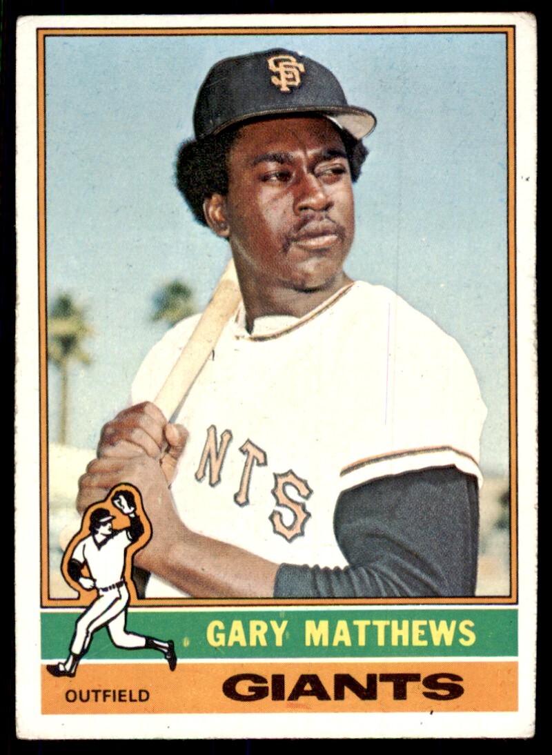 1976 Topps Gary Matthews Baseball Cards #133 | eBay
