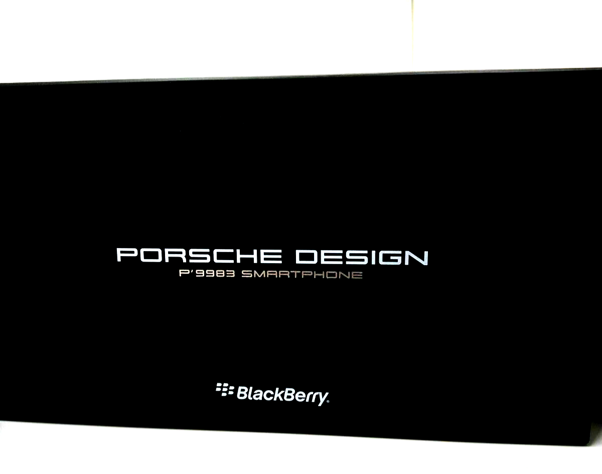 BlackBerry Porsche Design P'9983 - 64GB - Black (Unlocked) Smartphone ...