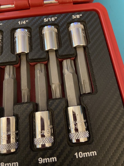 Mac Tools RBRT 14 Pc. 3/8ths Drive SAE and Metric Hex Driver Set ...