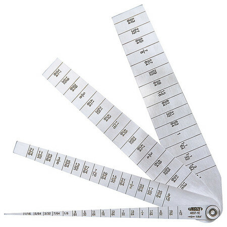 INSIZE 4837-1E Taper Gauge Set Graduations 1/64 in for sale online | eBay