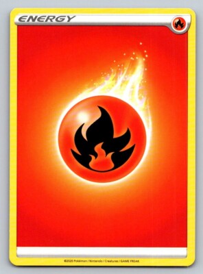 Pokémon Regular Red Fire Energy | eBay