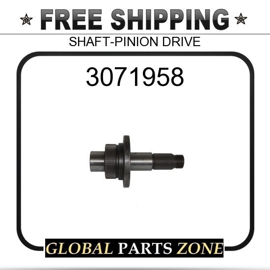 3071958 - Shaft-pinion Drive for Caterpillar (cat) for sale online | eBay