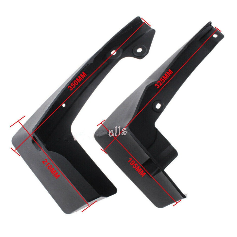 Genuine Front & Rear Splash Guards Mud Flaps FOR 2017-2023 TOYOTA C-HR ...