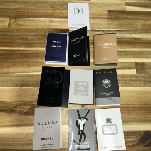 High End Designer Fragrance Cologne Sampler Set for Men(10) | eBay