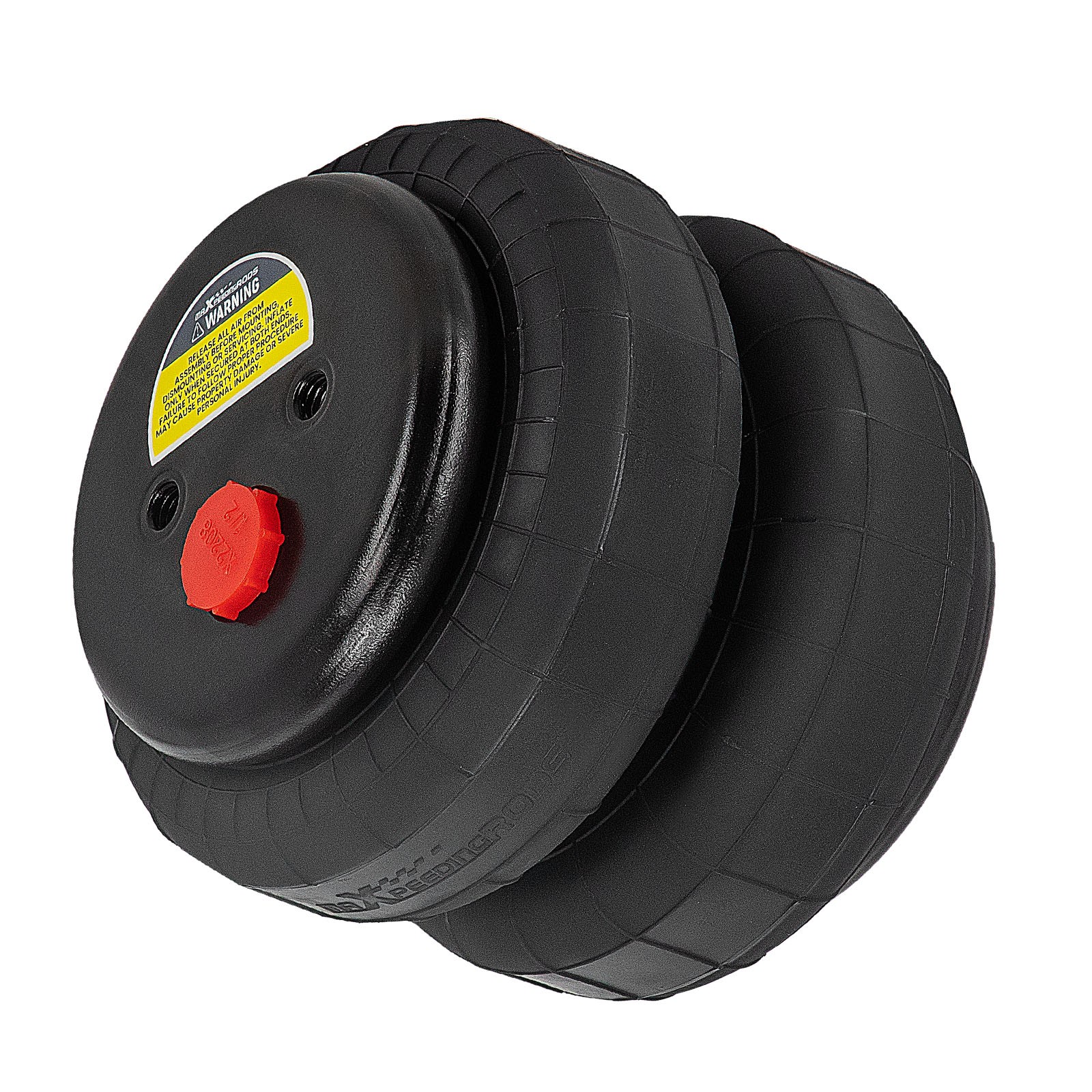 Air Strut Suspension Bag Universal Standard 2500 lb Part 1/2"npt Single ...