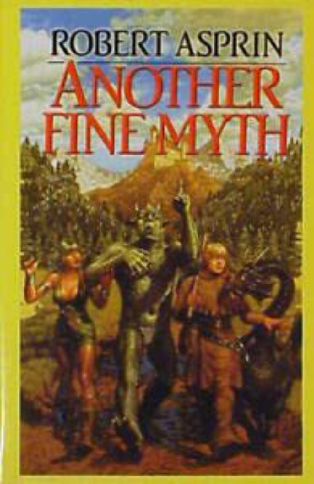 Another Fine Myth by Robert L. Asprin (2001, Hardcover, Large Type ...
