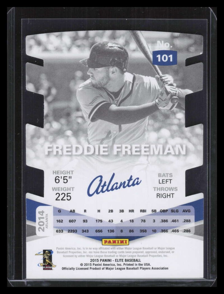 2015 Elite Inspirations 101 Freddie Freeman 20/95 | eBay