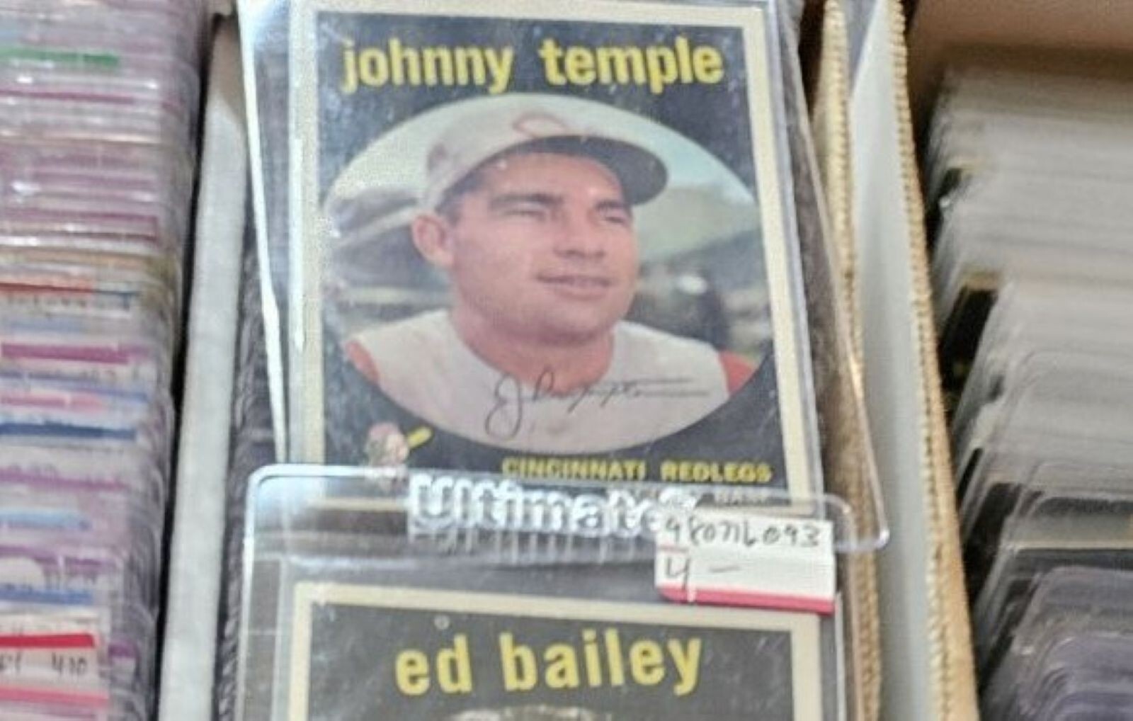 1959 Cincinnati Reds Lot of at least 55 commons/minor sorted/sleeved | eBay