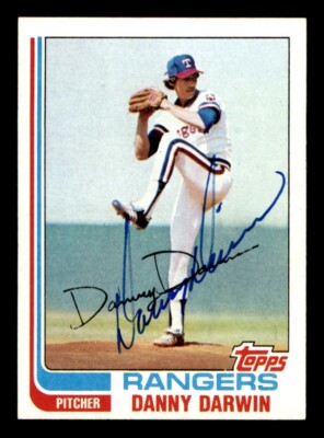 1982 Topps Baseball #298 Danny Darwin Signed Autograph (No COA) | eBay