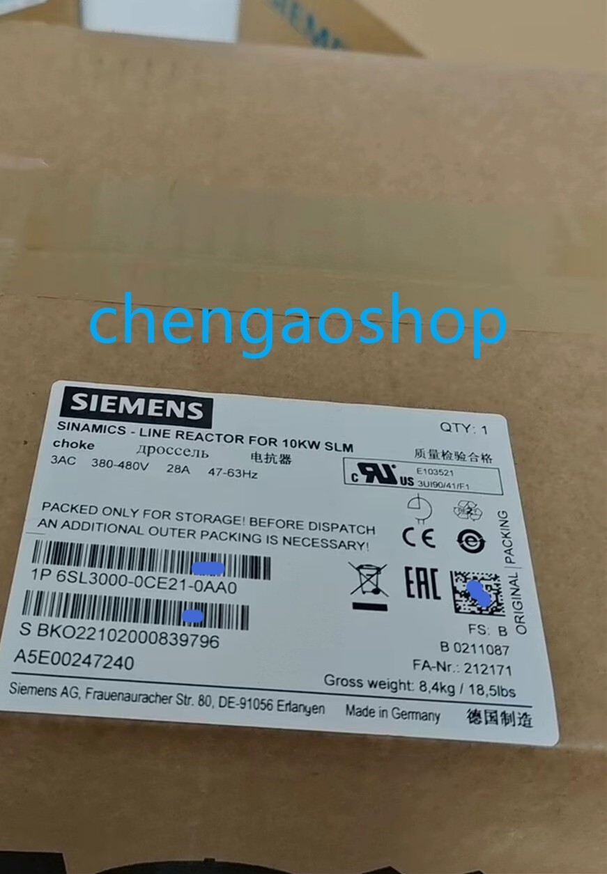 Brand NEW Siemens 6SL3000-0CE21-0AA0 (by DHL or Fedex) #U4756D YG | eBay