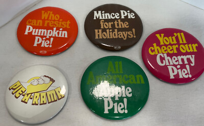 Vintage Store Advertising Pie Pins. Great Pins | eBay