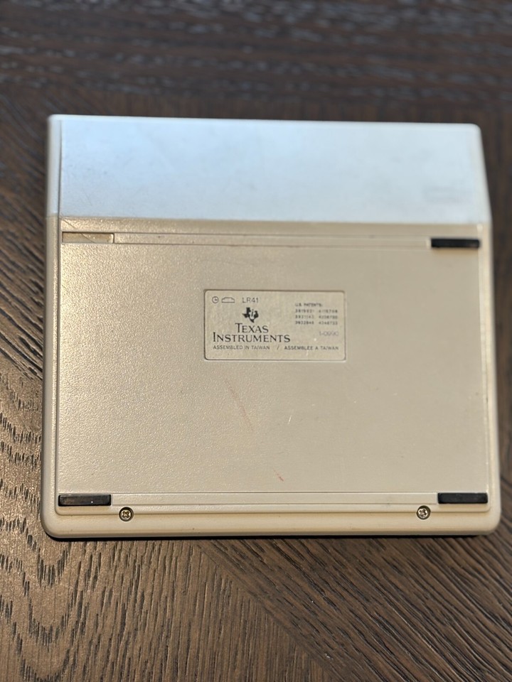 Vintage 1990 Texas Instruments BA-20 Calculator Profit Manager Works ...