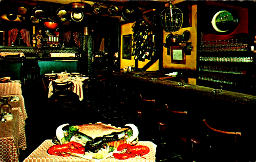 Postcard Illinois Chicago Drake Hotel The Cape Cod Room Restaurant ...