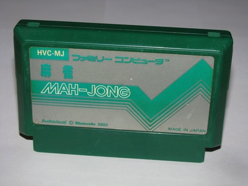 Mahjong Picture Label Version Famicom NES Japan import US Seller | eBay