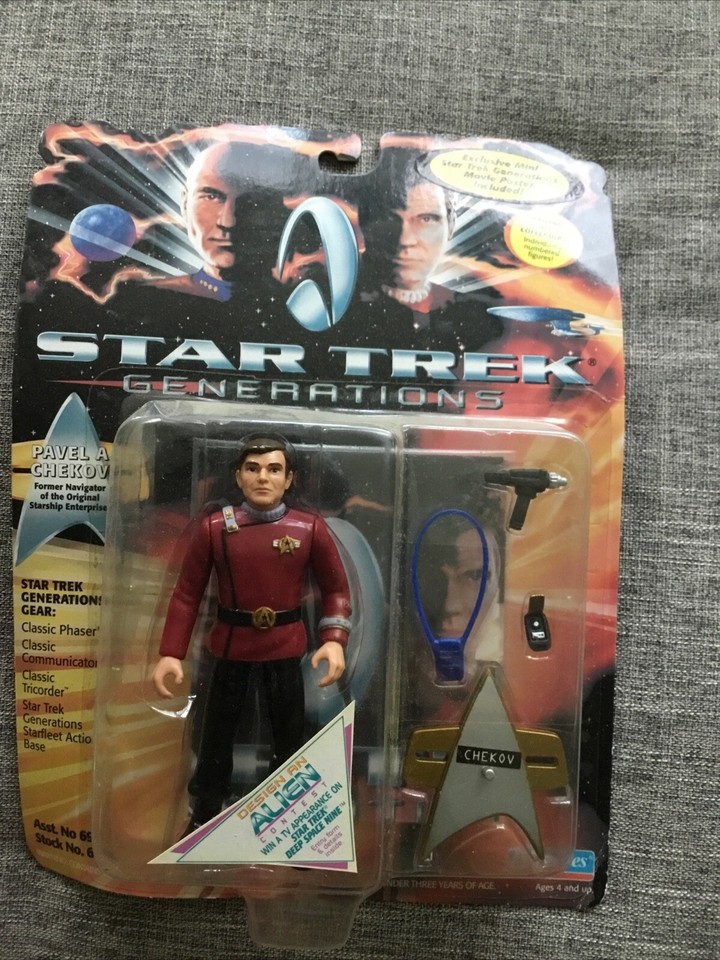 Star Trek Generations Figures. Complete Set Of 16 Figures. Plus Bonus ...