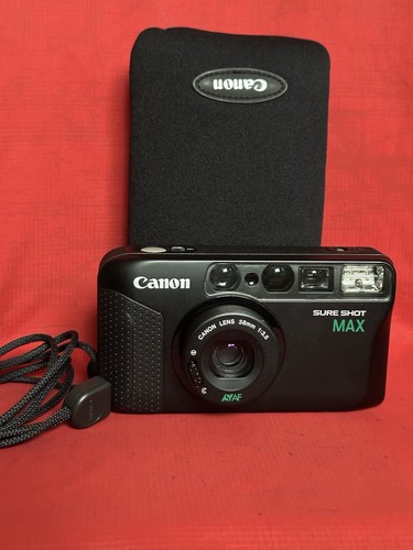 Canon Sure Shot Max Point & Shoot 35mm Film Camera Tested & Working ...
