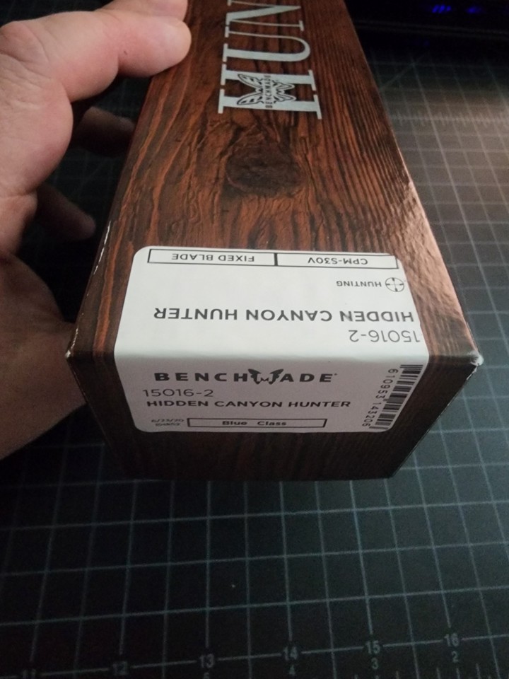 Benchmade Hidden Canyon Hunter 15016-2 CPM-S30V Fixed Blade Hunting ...