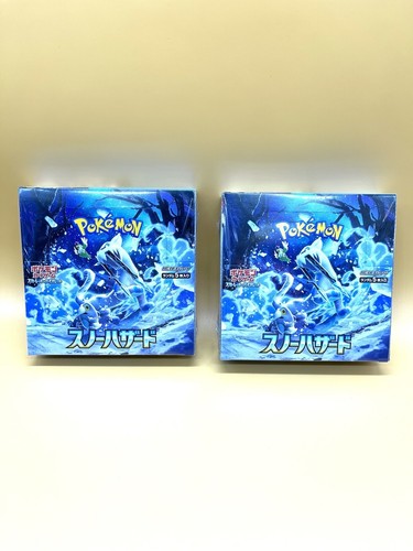Jeu de cartes Pokemon Écarlate & Violet "Danger de neige" Booster 2Box ...