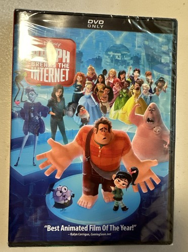 Disney’s Ralph Breaks The Internet (DVD) BRAND NEW SEALED 786936861099 ...