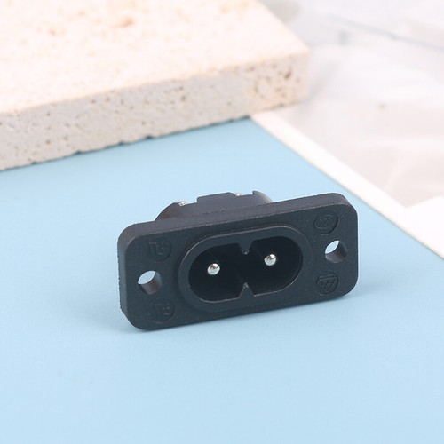 1PC C8 Male Power Socket Female Plug Power Outlet Embedded Electric ...