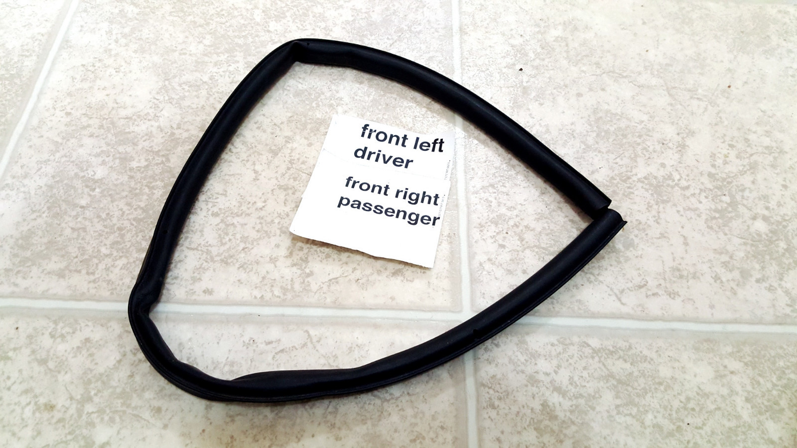 1998-2002 HONDA ACCORD 2DR right left DOOR SEAL RUBBER WEATHERSTRIP OEM ...