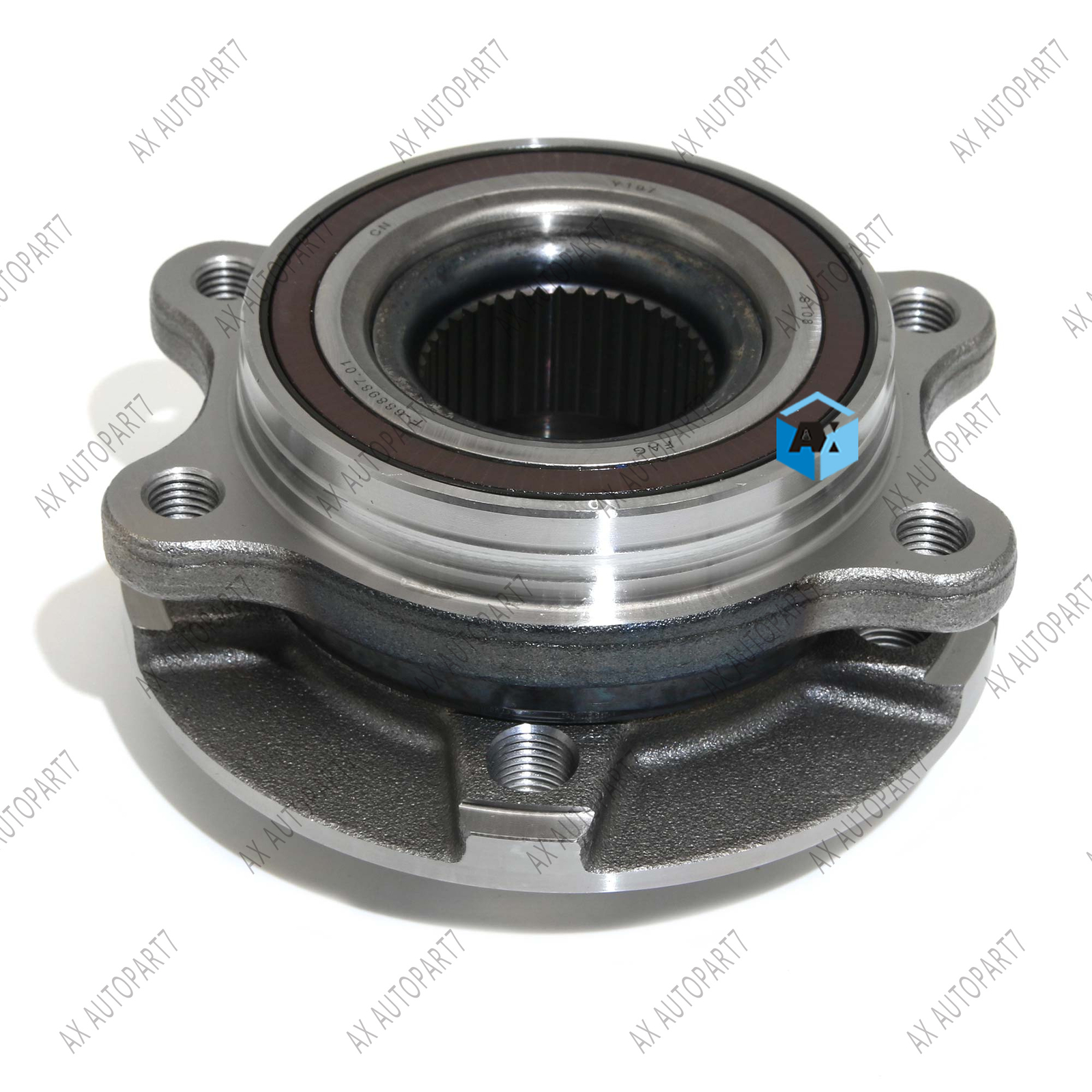 Front Wheel Hub+Bearing for Audi A4 A6 A8 Q5 S6 S7 B8 4G 2007-2018 ...