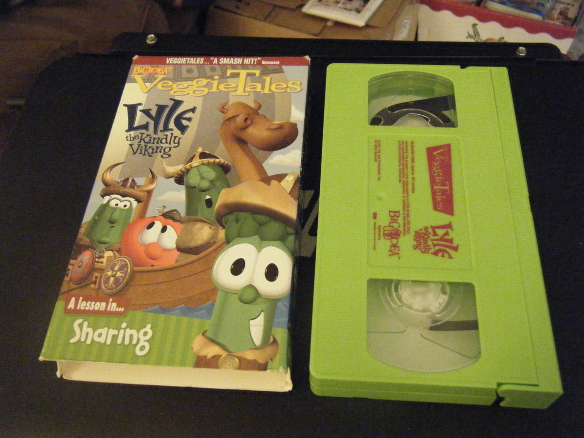 Veggietales Lyle The Kindly Viking Vhs