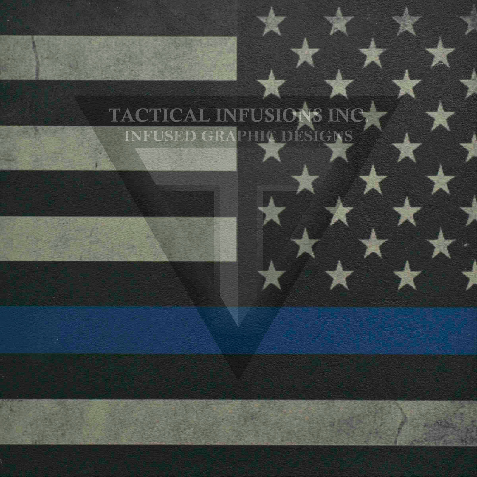 Kydex Infused Thin Blue Line Flag Print 11 7/8" X 7 7/8" 1 Sheet | eBay