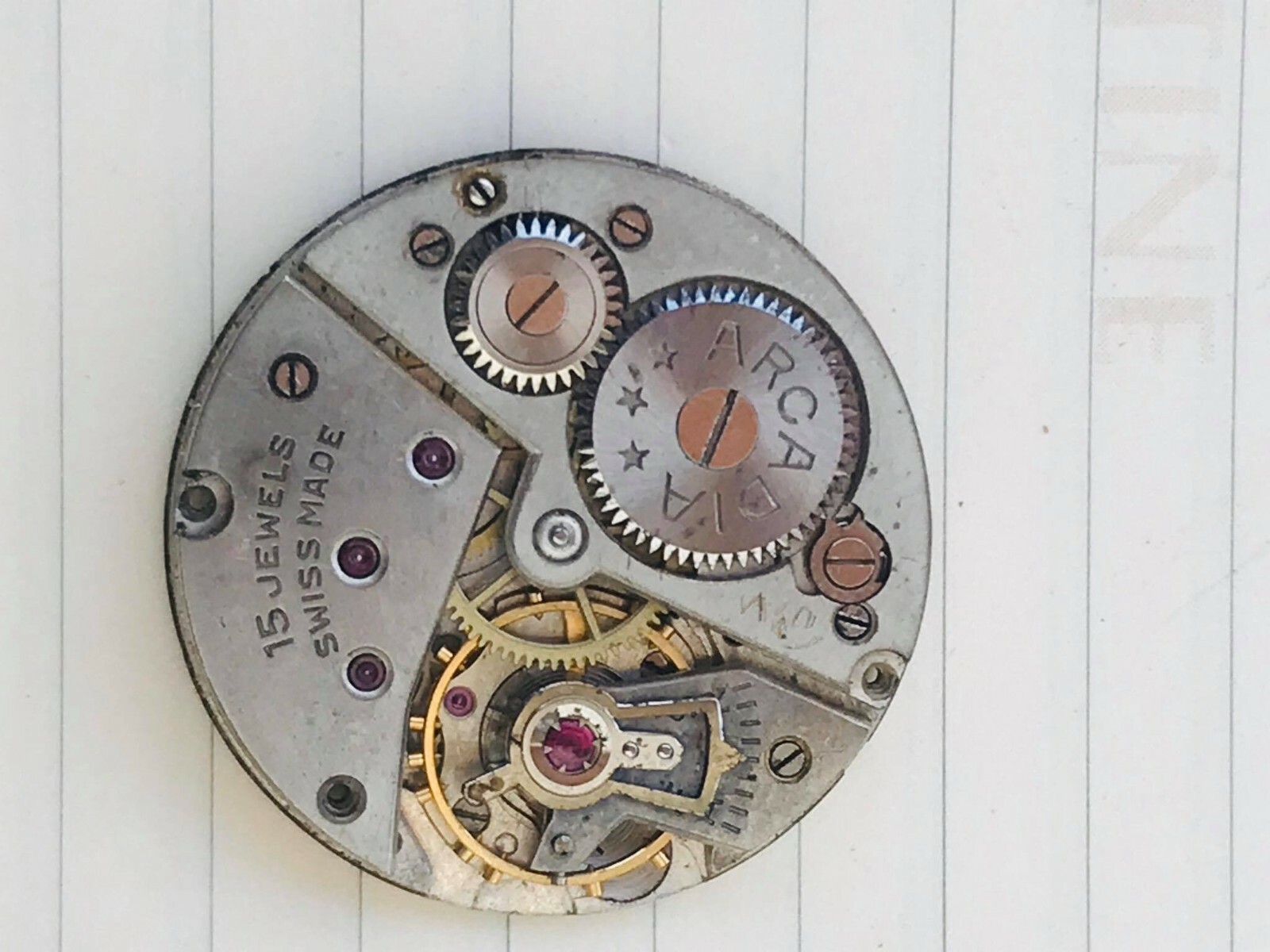 Vintage swiss Watch movement For parts -choose from the list | eBay