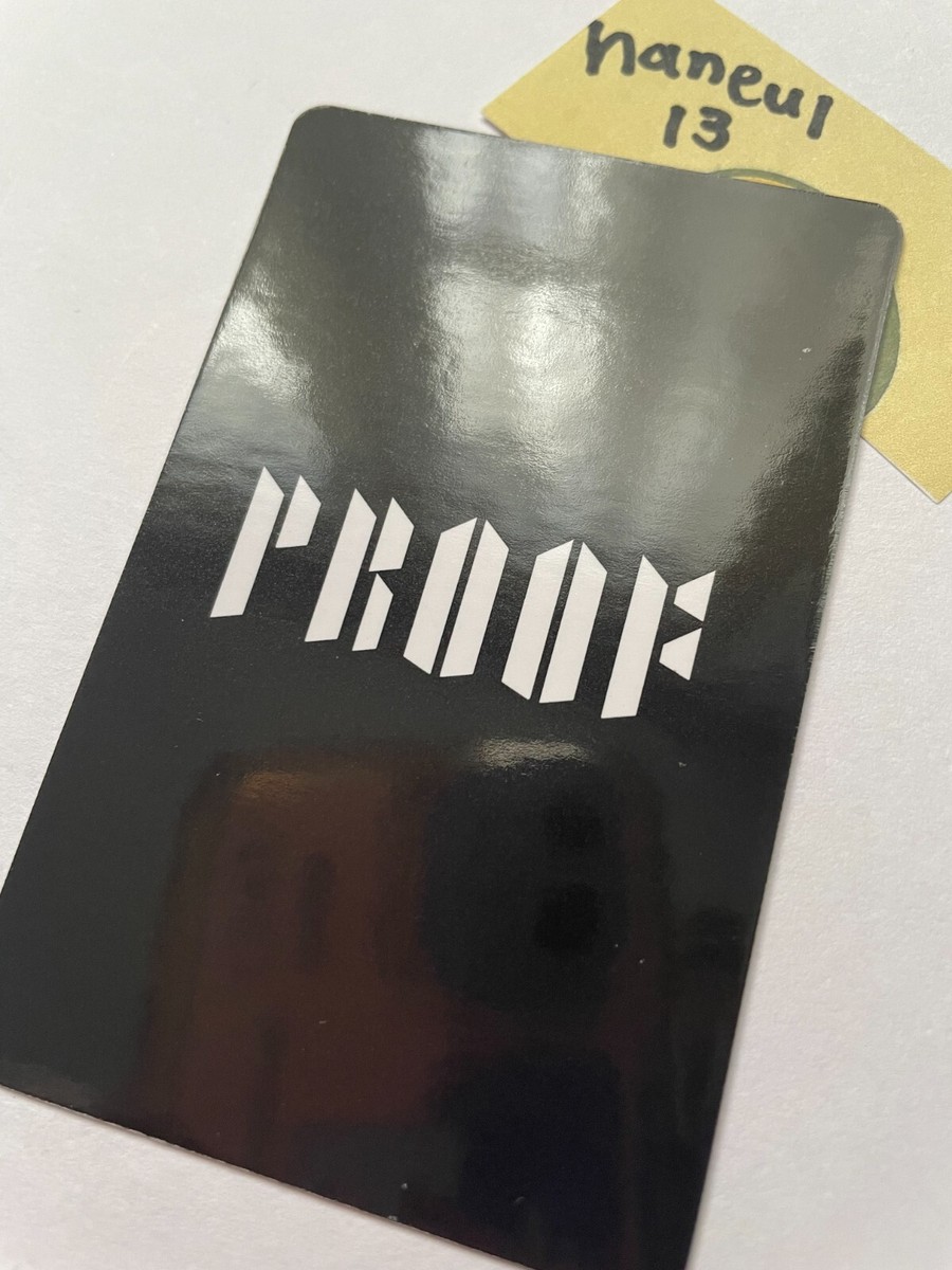 BTS JUNGKOOK Proof Lucky Draw UMS Japan Photocard photo card BTS JUNGKOOK Proof Lucky Draw UMS Japan Photocard photo card