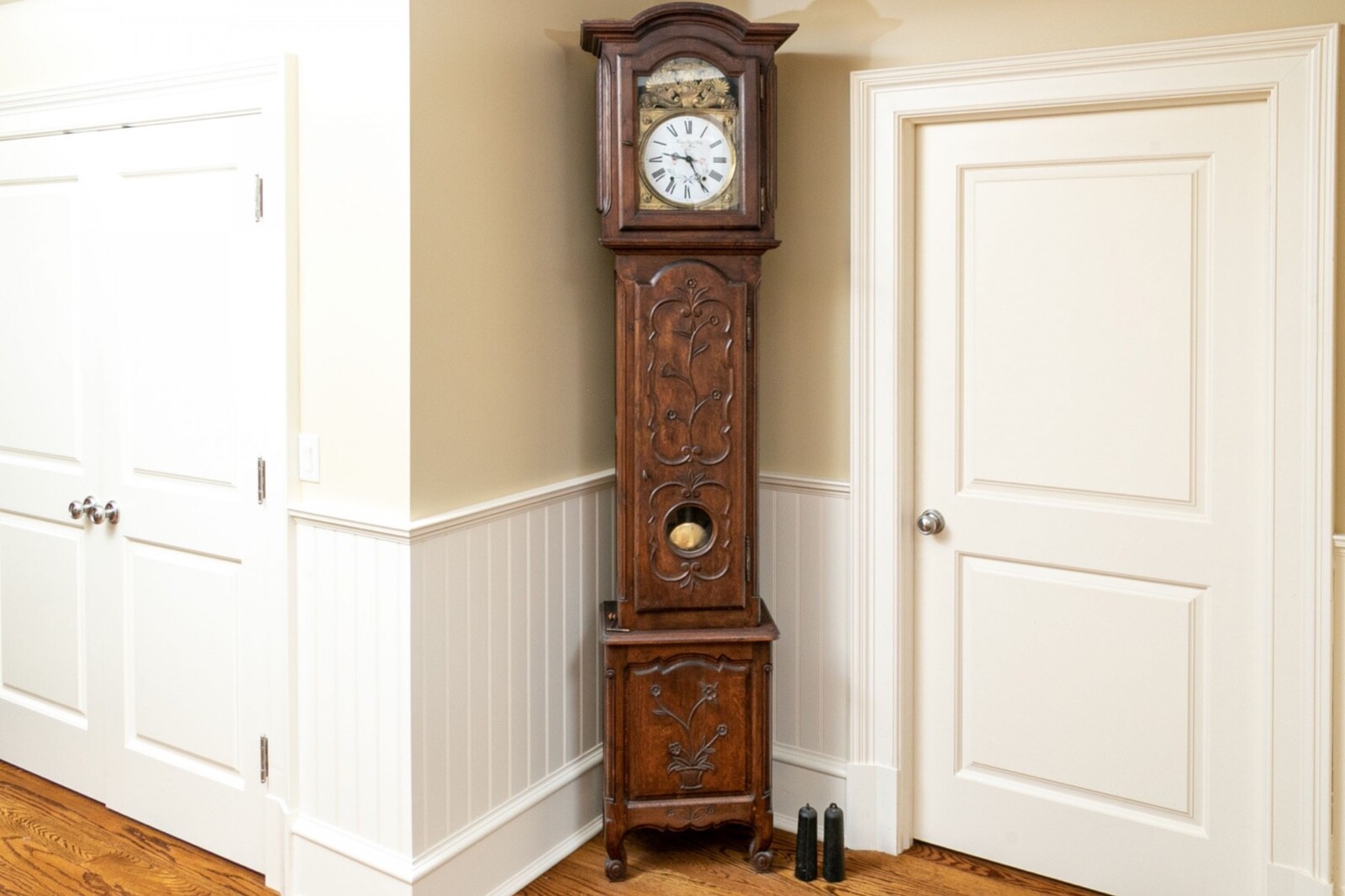 19th Century French Long Case Clock By Francois Desire’ Odobez A’ Morez ...