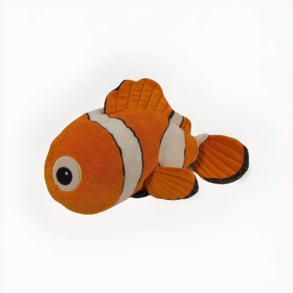 Disney Store Pixar Finding Nemo Plush 18 In Stuffed Animal Fish Orange ...