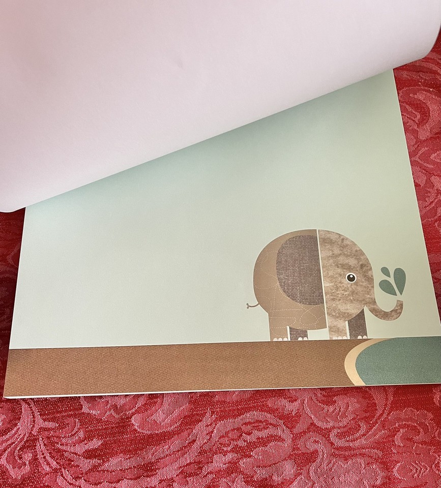 New & Sealed “Actopus to Zelephant” Zoo K&Company Scrapbook Paper 12x12 ...