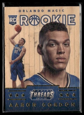 2014-15 Panini Threads Aaron Gordon Rookie Orlando Magic #332 | eBay