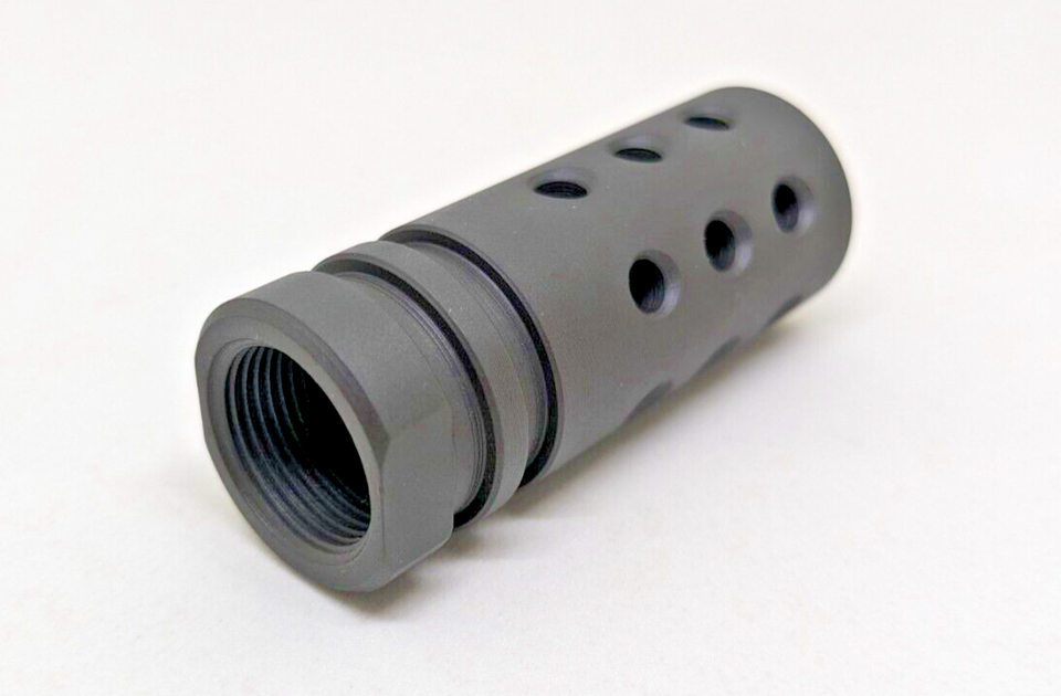 11/16-24 .45/70 2.25 Inch Muzzle Brake Compensator W/ Crush Washer | eBay